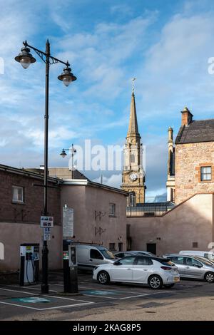 1 November 2022. Inverness, Highlands, Scotland. This is the Steeple ...