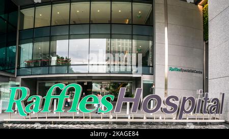 Raffles Hospital is located in the southeast of the city centre near ...
