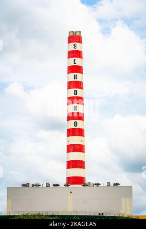 View of Senoko Power Station in Senoko, Sembawang, Singapore Stock ...