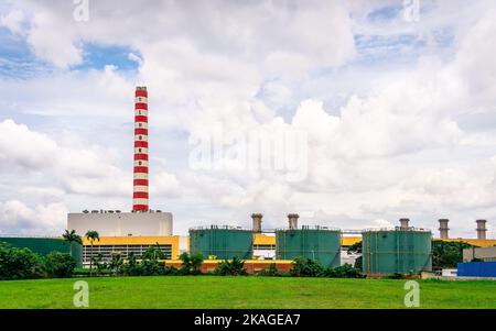 View of Senoko Power Station in Senoko, Sembawang, Singapore Stock ...