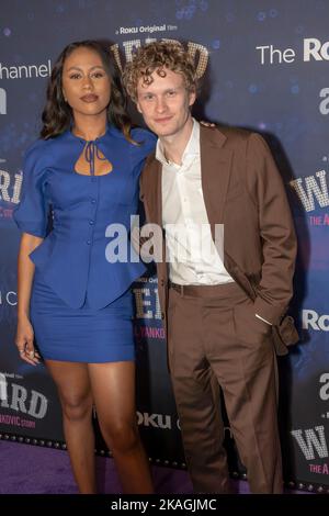 Jack Lancaster attending 'Weird: The Al Yankovic Story' New York ...