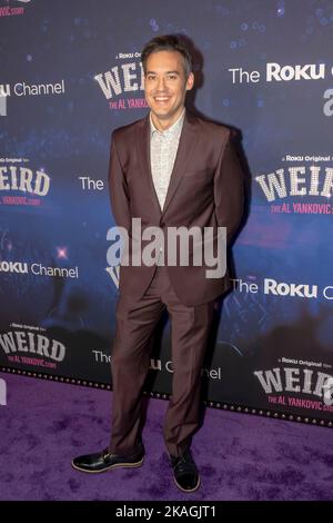 Eric Appel attending 'Weird: The Al Yankovic Story' New York Premiere ...