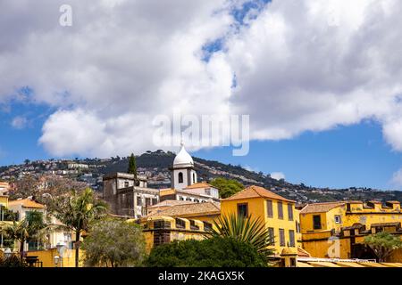 Funchal capital city on Madeira island Stock Photo - Alamy