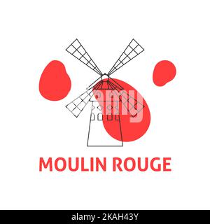 showgirl line icon, outline symbol, vector illustration, concept sign ...