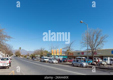PRINCE ALFRED HAMLET, SOUTH AFRICA - SEP 9, 2022: A street scene, with ...