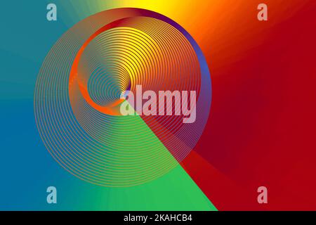 Colorful spiral lines background pattern Stock Photo - Alamy