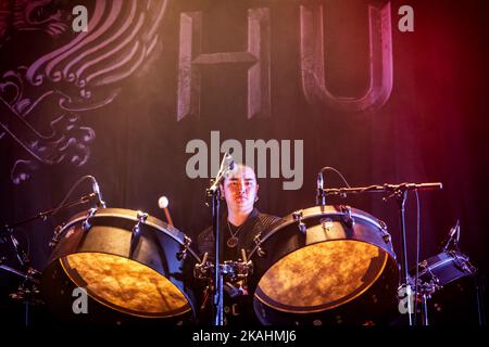 Oslo, Norway. 30th, October 2022. The Mongolian folk metal band The HU ...