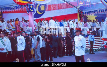 Malaysia: Merdeka - 50 years of independence state ceremony in Kuala ...