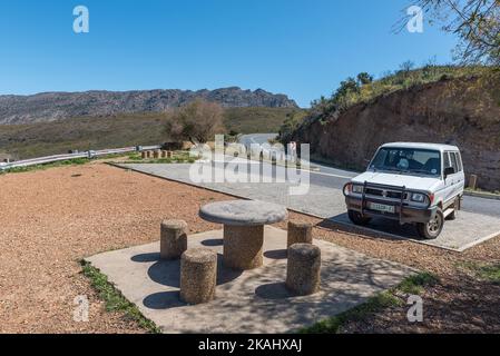 GYDO PASS, SOUTH AFRICA - SEP 9, 2022: Viewpoint on the Gydo Pass at ...