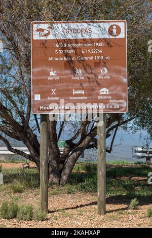 GYDO PASS, SOUTH AFRICA - SEP 9, 2022: Viewpoint on the Gydo Pass at ...