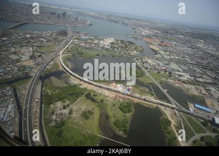 An aerial view of Lagos Island, Nigeria Stock Photo - Alamy