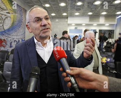 The well-known journalist and anchorman Savik Shuster talks to the ...