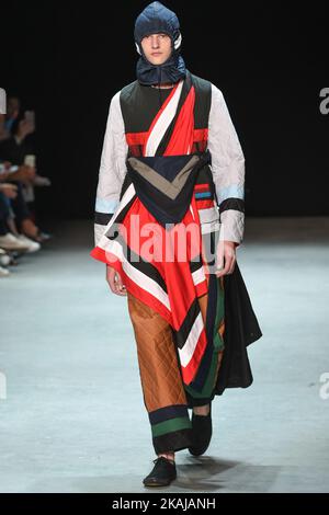 Men's fashion designer Craig Green showcases his 2017 Spring/Summer ...