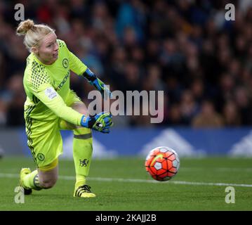 Chelsea Ladies Hedvig Lindahl during UEFA Women Champion League Round ...