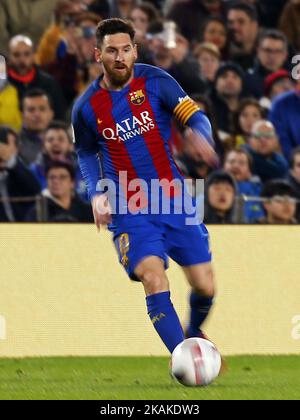 Leo Messi during the 1/4 final King Cup match between F.C. Barcelona v ...