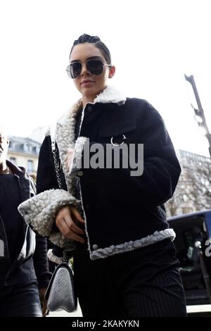 Super model Kendall Jenner is seen leaving The L'Avenue restauarant on ...