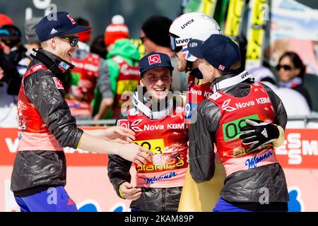 Team of Norway win celebrate during the FIFA World Cup 2026, Qualifiers ...