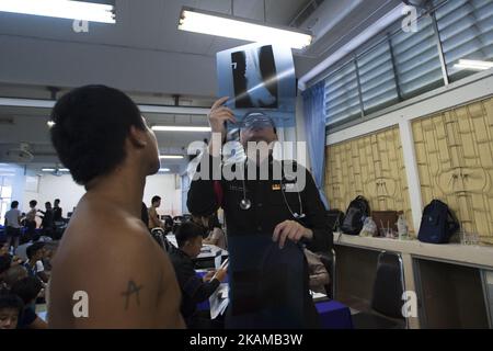 Army conscription in Thailand Stock Photo - Alamy
