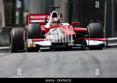 01 LECLERC Charles, Prema Racing, action during the 2017 Formula 2 ...