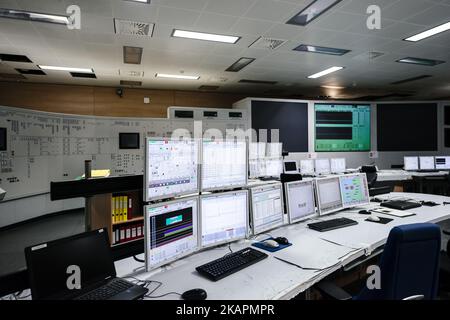 Nuclear Power Plant control room Stock Photo - Alamy