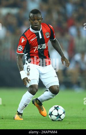 Nice 's Seri Jean Michael during the French Ligue 1 soccer match, PSG ...
