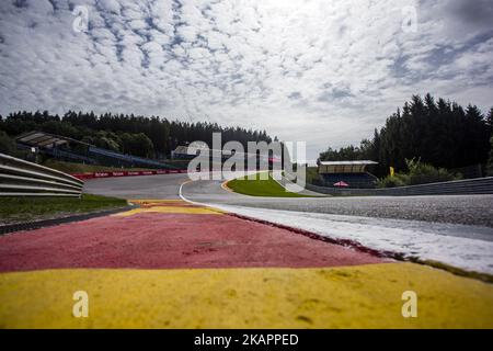 Eau Rouge turn at Spa Francorchamps formula 1 circuit Stock Photo - Alamy