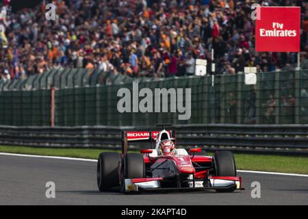 01 LECLERC Charles, Prema Racing, action during the 2017 Formula 2 ...