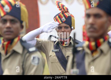 Newly recruited constables of the first batch State Industrial Security ...