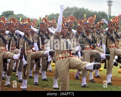 Newly recruited constables of the first batch State Industrial Security ...