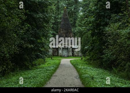 pyramid in Rapa Stock Photo - Alamy