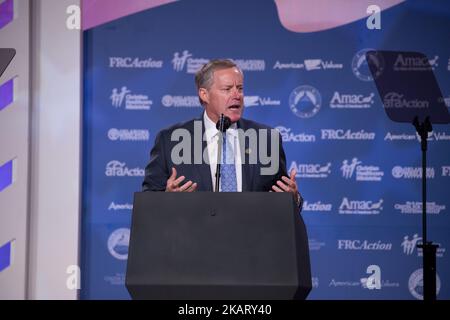 Rep. Mark Meadows, speaks at the 2017 Values Voter Summit, at the Omni ...