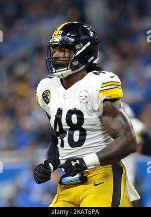Pittsburgh Steelers linebacker Bud Dupree (48) in action against Denver ...