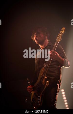 Michael Shuman of "Queens of the Stone Age" performs live on stage at ...