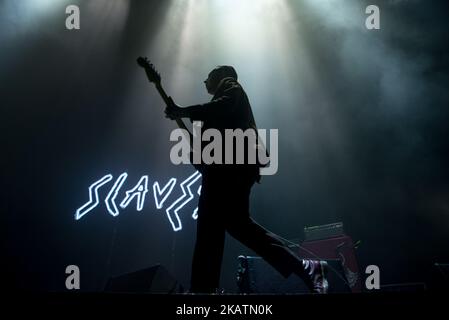 English punk band Slaves play at The O2 Arena. The band consists of ...