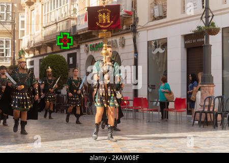CARTAGENA, SPAIN - 23 SEPTEMBER 2022 Carthaginians and Romans historic ...