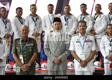 Juhar Mahiruddin, a Malaysian politician and Governor of Sabah state in ...