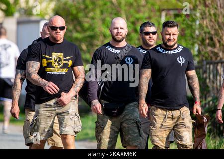 Ostritz Germany Schild und Schwert Festival Thorsten Heise NPD Arische ...