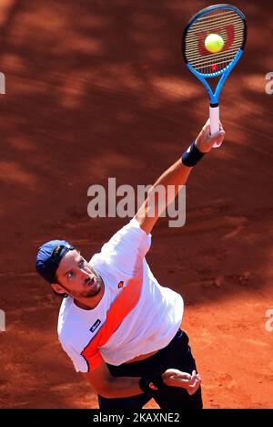 Barcelona, Spain. 26th April 2018. The Editors' lead singer and ...