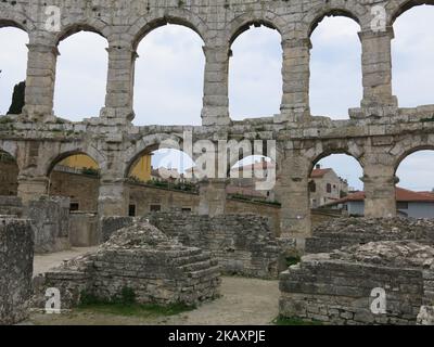One of the 6th largest surviving Roman amphitheatres in the world, Pula ...