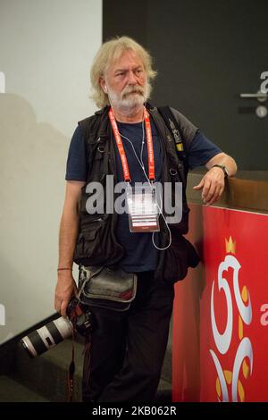 Jerzy Brzeczek - head coach of Poland seen in action during the Euro ...