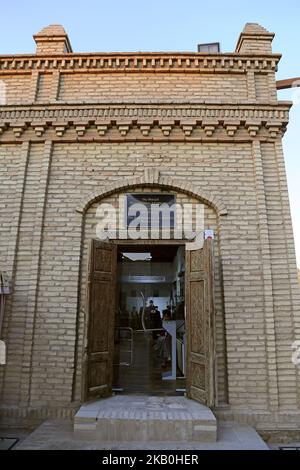 Exhibition of Ak-Mechet Mennonites, Ichan Kala (Inner Fortress), Khiva ...