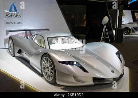 Aspark Owl all-electric Japanese hypercar on show at the Concours d ...