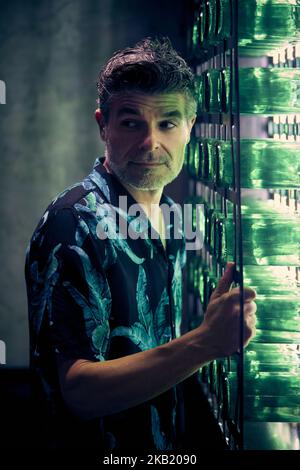 Spanish actor Nacho Guerreros poses during a portrait session at La ...
