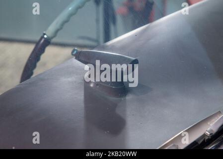 Autronic eye headlight sensor on 1958 Cadillac Fleetwood classic ...