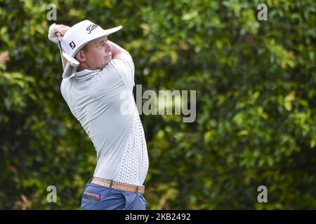 Cameron Smith, of Australia, during the third round of the Masters golf tournament on Saturday ...