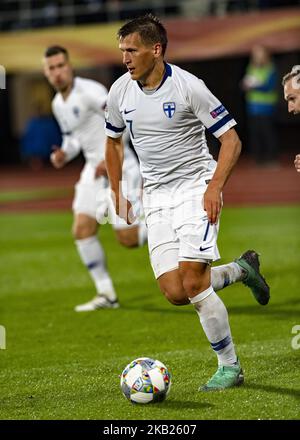 Robin Lod of Finland controls the ball during the 2026 FIFA World Cup ...
