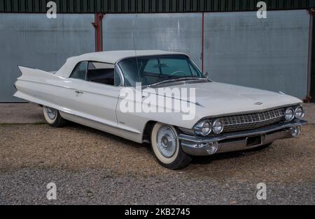 1960 Cadillac convertible super luxury car Stock Photo - Alamy