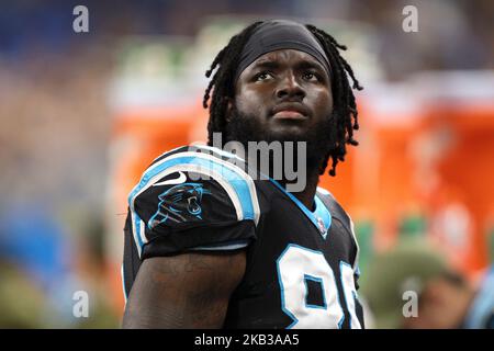 Carolina Panthers tight end Ian Thomas wears cleats for the My Cleats ...
