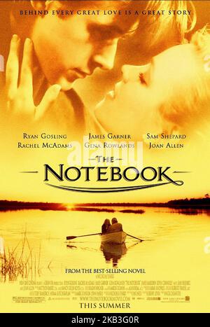 THE NOTEBOOK, Ryan Gosling, Rachel McAdams, 2004, (c) New Line/courtesy ...