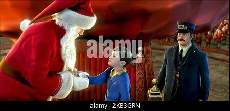 THE POLAR EXPRESS, SANTA CLAUS, 2004 Stock Photo - Alamy